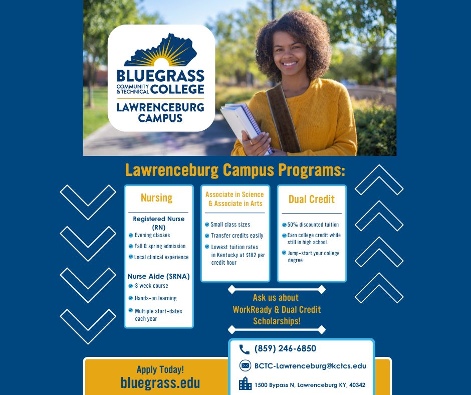 Bluegrass Community & Technical College - Anderson County Kentucky ...