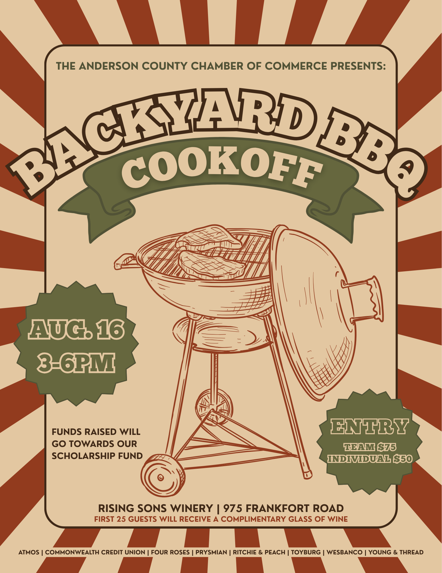 Backyard BBQ Cookoff - Anderson County Kentucky Chamber of Commerce